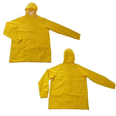China Customized colorful soft 100% waterproof Polyurethane rain jacket ...
